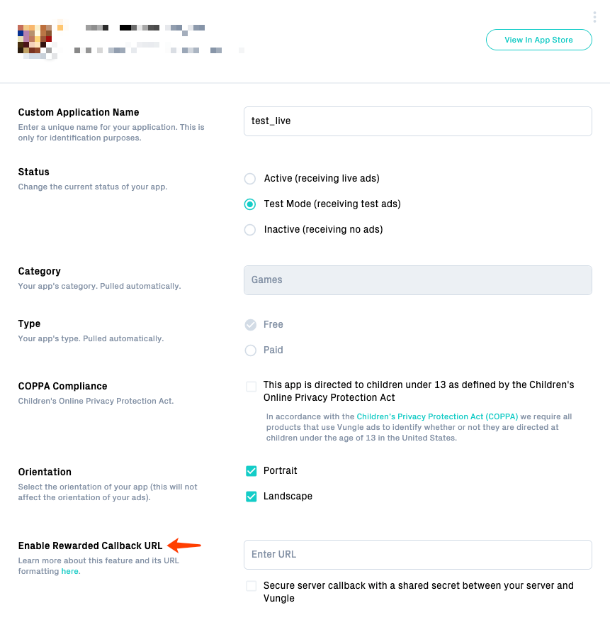 在Vungle Dashboard上创建应用和配置应用 – Vungle CN